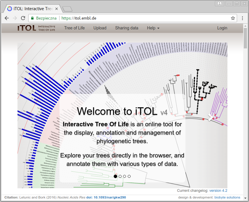 Wizualizacja drzew - Filogenetyka roślin